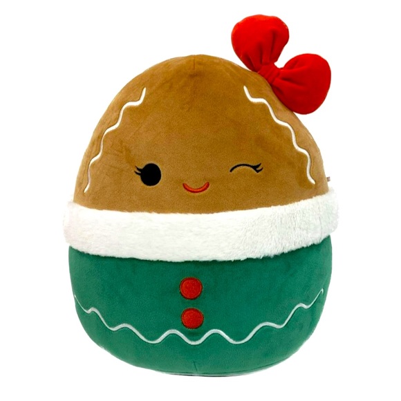 Squishmallows | Toys | Gina The Gingerbread Girl Christmas Squishmallow ...